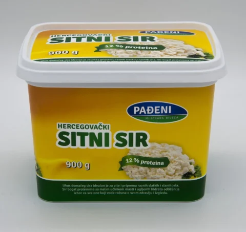 SITNI SIR – Mljekara Padjeni – prirodni mliječni proizvodi